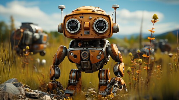 Premium AI Image | Advanced AI robots from the future Premium AI Image | Advanced AI robots from the future