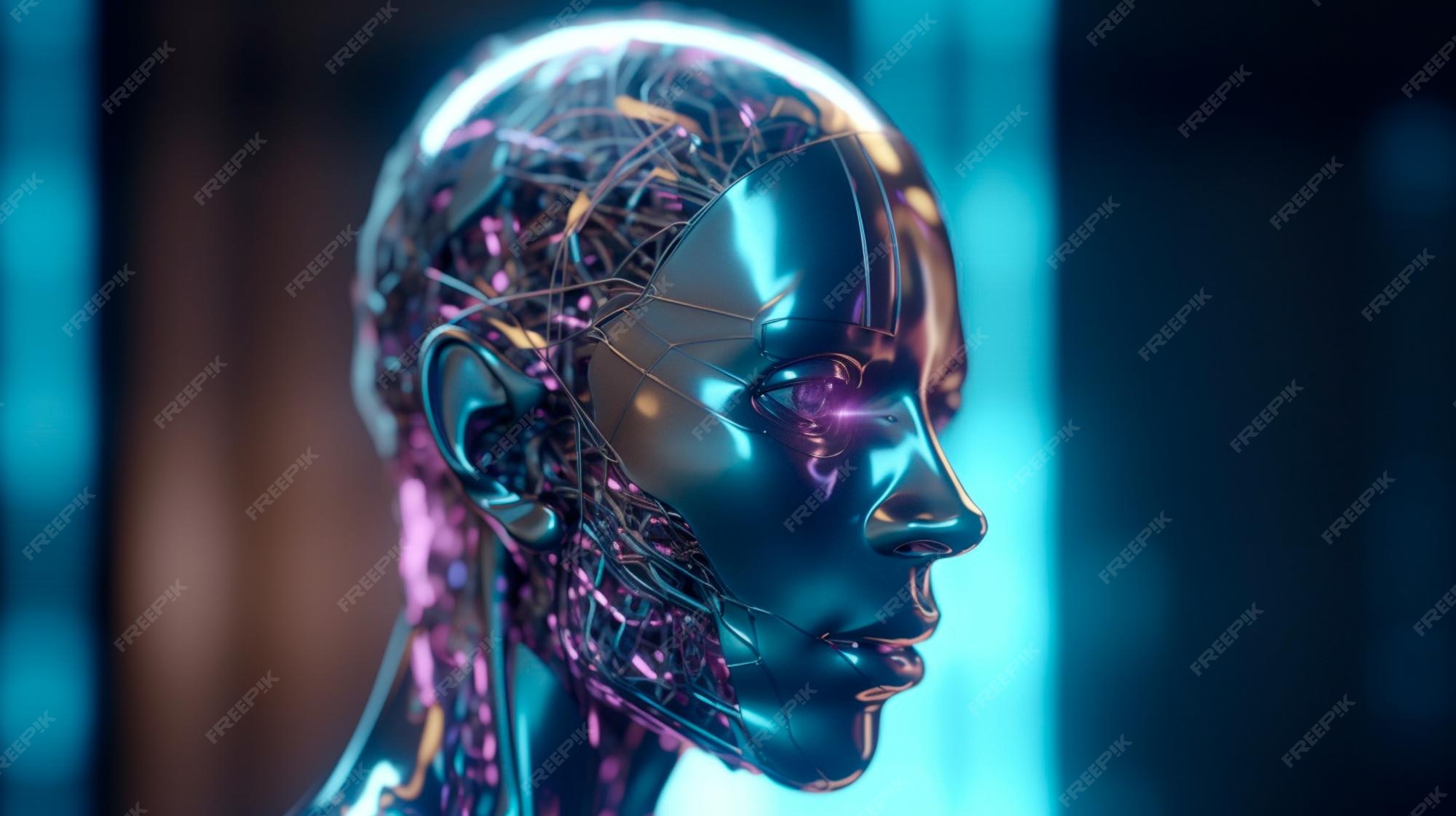 Premium Photo | Advanced artificial intelligence for the future rise in ...