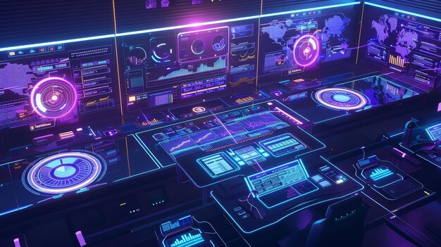 Premium Photo | Advanced cybersecurity data center holographic UI ... Premium Photo | Advanced cybersecurity data center holographic UI ...