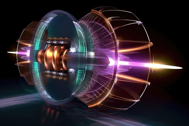 Premium AI Image | Advanced hybrid propulsion system for spacecraft ... Premium AI Image | Advanced hybrid propulsion system for spacecraft ...