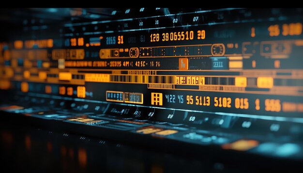 Premium AI Image | Advanced Morse Code Data Visualization Premium AI Image | Advanced Morse Code Data Visualization