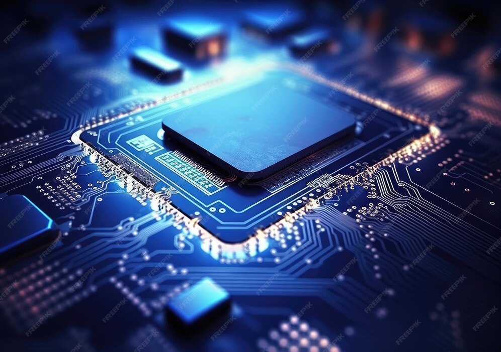 Premium AI Image | Advanced Technology Concept Visualization Circuit Board CPU Processor ...