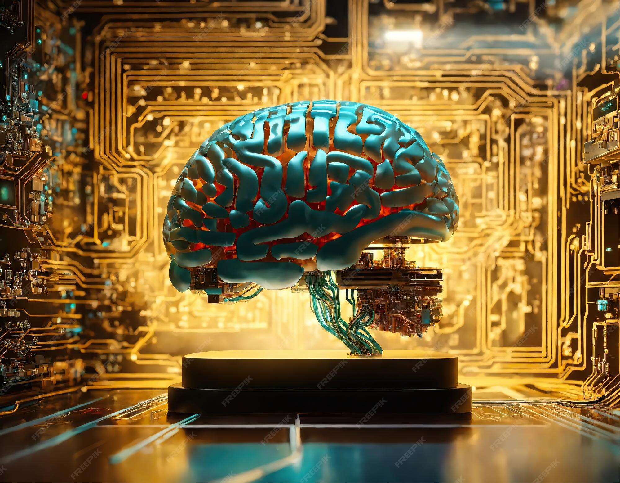 Premium Photo | Advanced Technology Concept Visualization Circuit Board CPU Processor Microchip ...