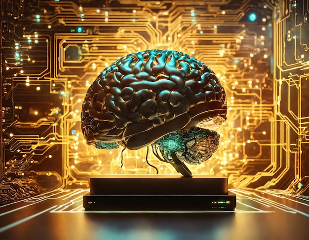 Premium Photo | Advanced Technology Concept Visualization Circuit Board ...