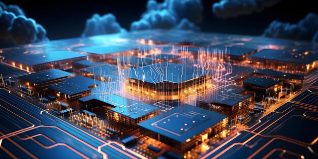 Advancement in AI Technology Integration of Neural Networks Cloud Computing and Processor Chips ...