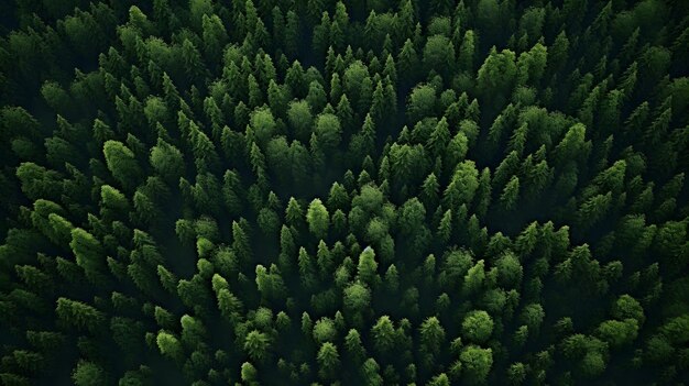 Premium AI Image | Aerial view of coniferous forest Top view of ... Premium AI Image | Aerial view of coniferous forest Top view of ...