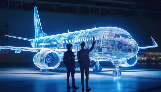 Premium AI Image | aerospace engineers working on prototype unmanned ... Premium AI Image | aerospace engineers working on prototype unmanned ...