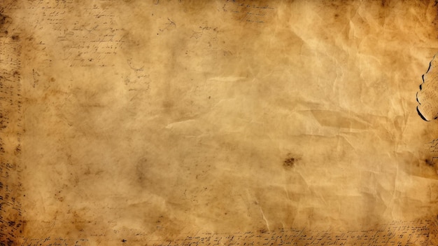 Premium AI Image | Aged Parchment Paper Texture Premium AI Image | Aged Parchment Paper Texture