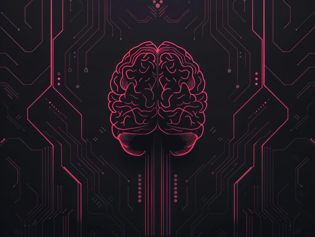Ai Algorithm Neural Networks And Data Processing Elements Conceptual