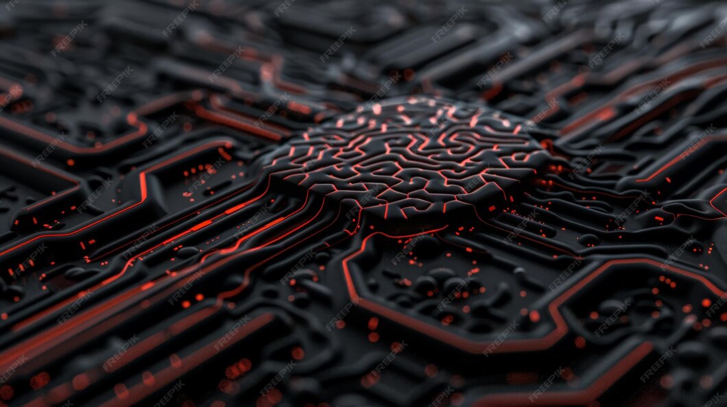 Ai Algorithm Neural Networks And Data Processing Elements Conceptual
