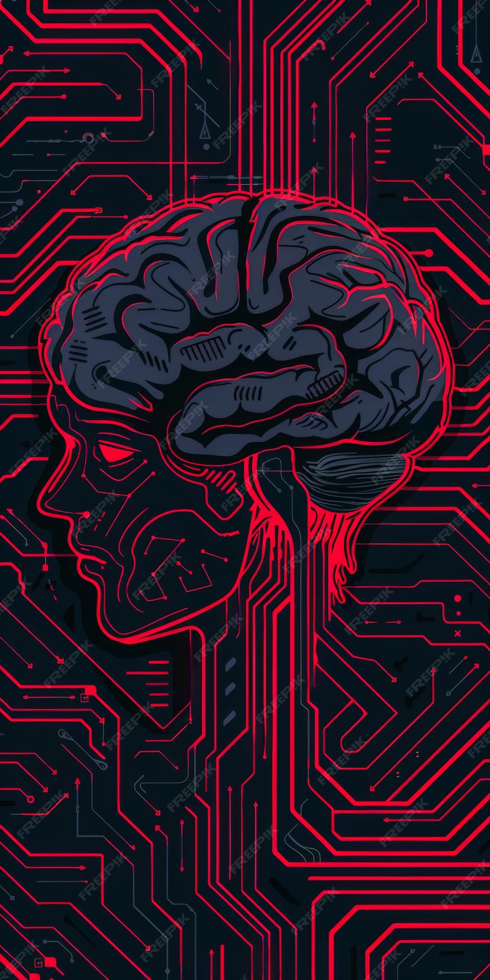 Premium Photo Ai Algorithm Neural Networks And Data Processing