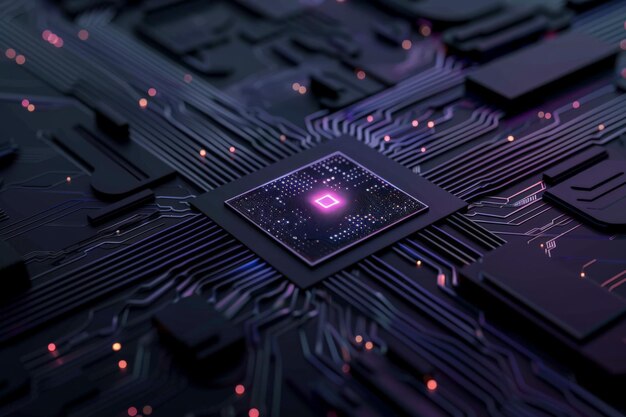 Ai Algorithm Neural Networks And Data Processing Elements Conceptual