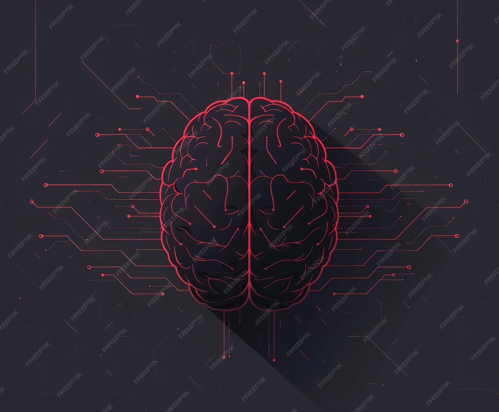 Ai Algorithm Neural Networks And Data Processing Elements Conceptual