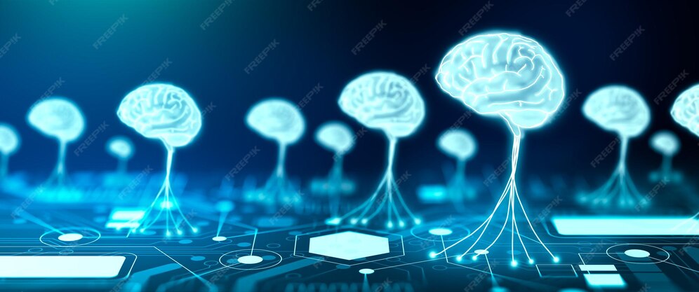 Premium Photo | Ai brain neural network super computer. artificial ...