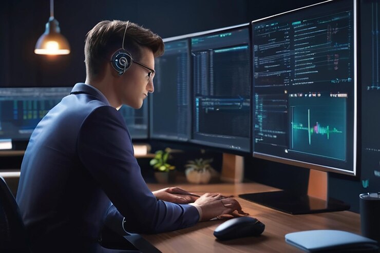 Premium Photo Ai Chat Gpt Programmer Coding Compiler Encode Debug And Developer Application