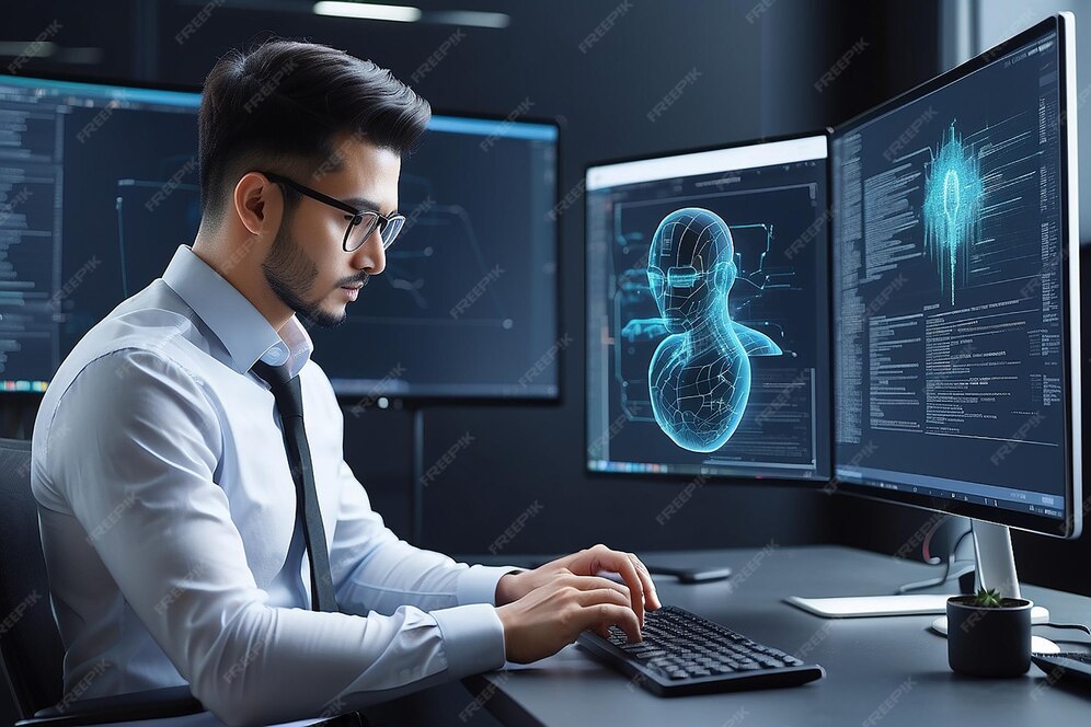 Premium Photo Ai Chat Gpt Programmer Coding Compiler Encode Debug And