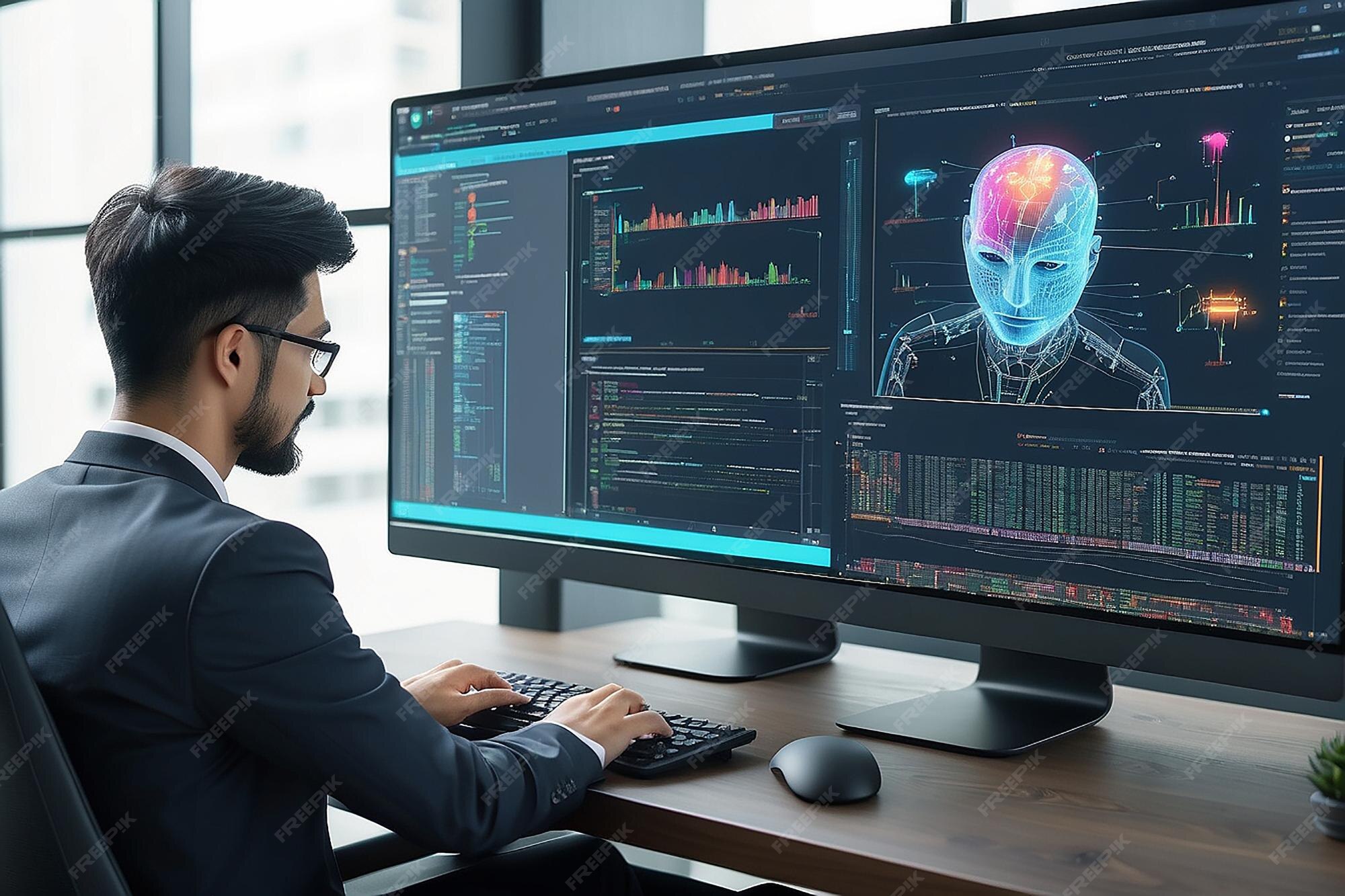 Premium Photo Ai Chat Gpt Programmer Coding Compiler Encode Debug And Developer Application