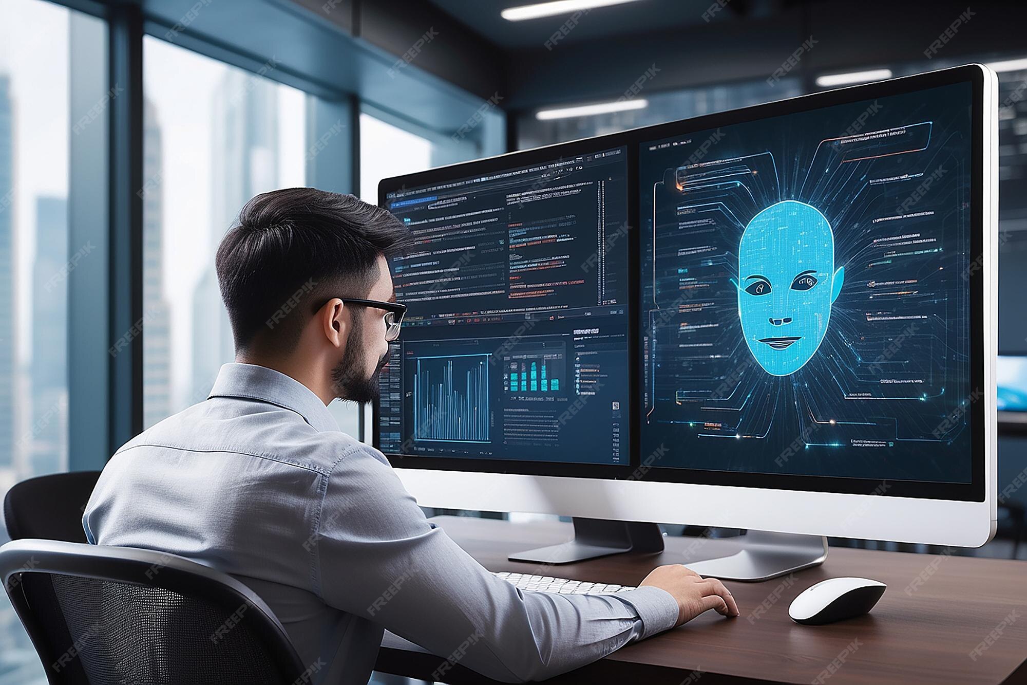 Premium Photo Ai Chat Gpt Programmer Coding Compiler Encode Debug And Developer Application 