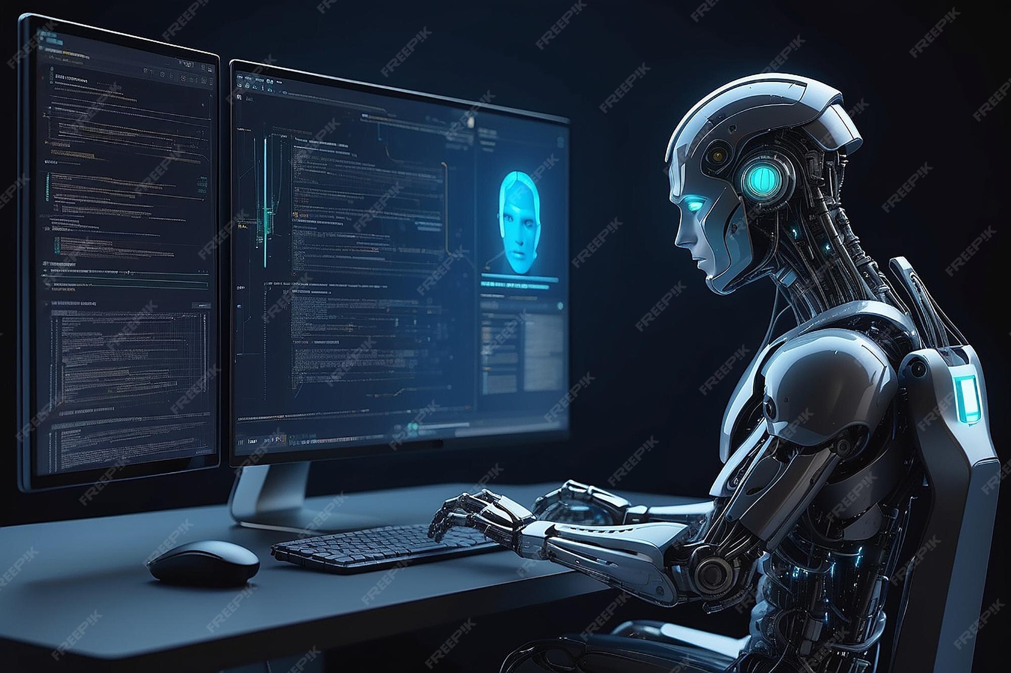 Premium Photo | Ai chat GPT programmer coding compiler encode debug and developer application ...