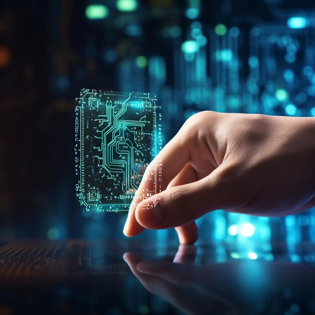 Premium Photo | AI Circuit Board Innovation Premium Photo | AI Circuit Board Innovation