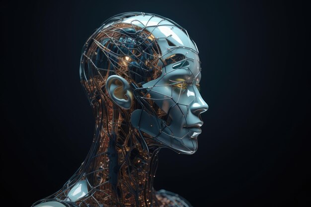 Premium AI Image | AI Communication network Artificial Intelligence ...