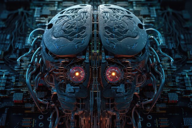 Premium AI Image | AI Communication network Artificial Intelligence ...