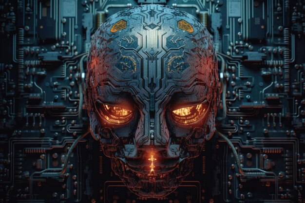 Premium AI Image | AI Communication network Artificial Intelligence ...