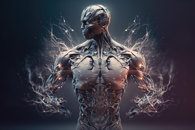 Premium AI Image | AI Communication network Artificial Intelligence ...