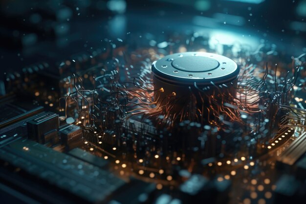 Premium AI Image | AI Communication network Artificial Intelligence ...