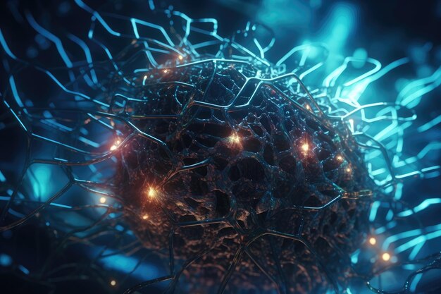 Premium AI Image | AI Communication network Artificial Intelligence ...