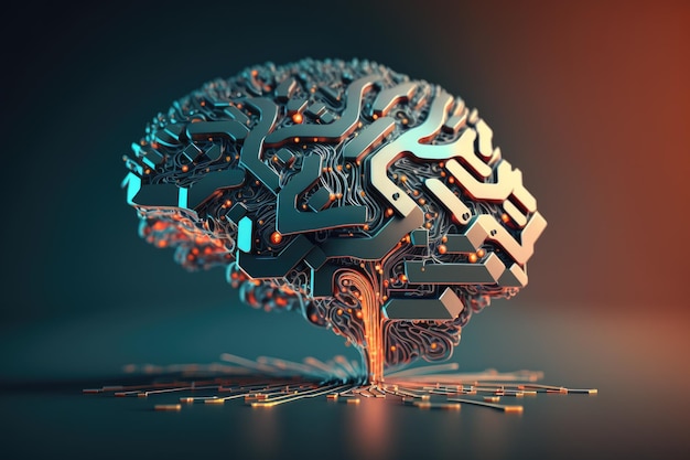 Premium AI Image | AI Communication network Artificial Intelligence ...