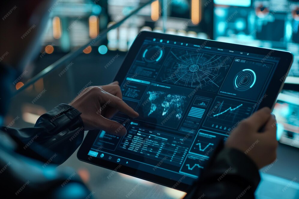 Premium Photo | AI data science digital technology concept Computer programmer using digital ...