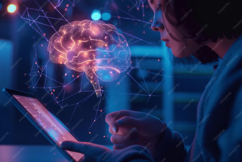 Premium Photo | AI data science digital technology concept Computer programmer using digital ...