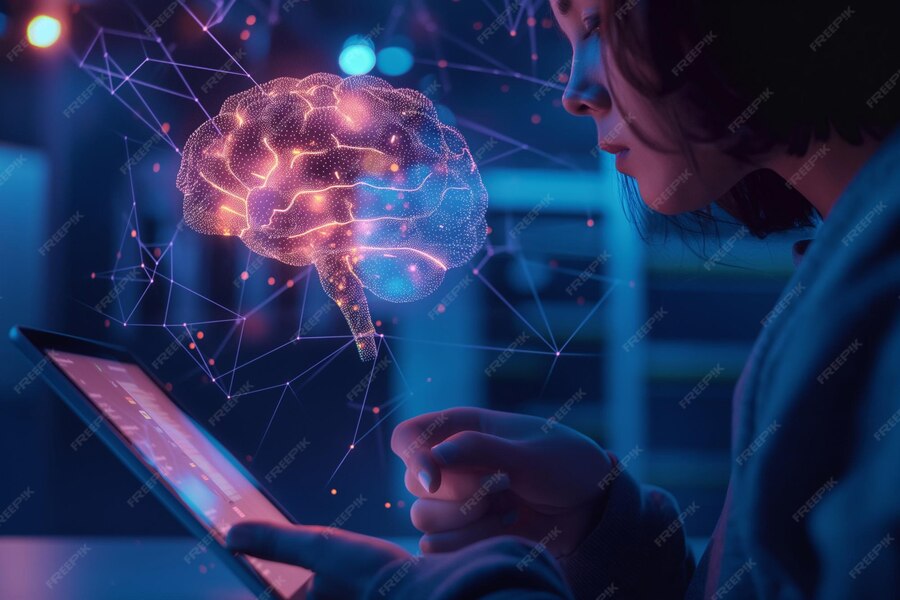 Premium Photo | AI data science digital technology concept Computer programmer using digital ...