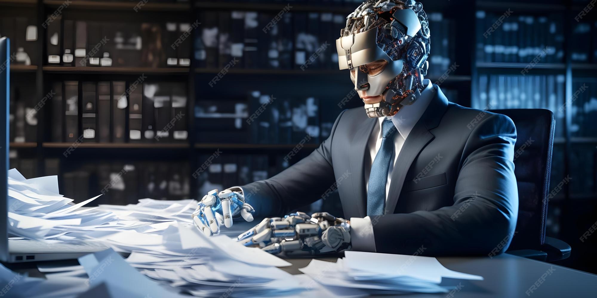 Premium Photo | AI in Document Analysis Machine learning algorithms extracting data from ...