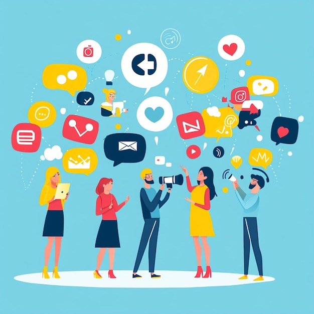 Ai Generated Creating engaging content for social media | Premium AI ... Ai Generated Creating engaging content for social media | Premium AI ...