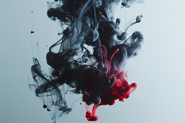 Ai generative ink dissolves in water | Premium AI-generated image Ai generative ink dissolves in water | Premium AI-generated image