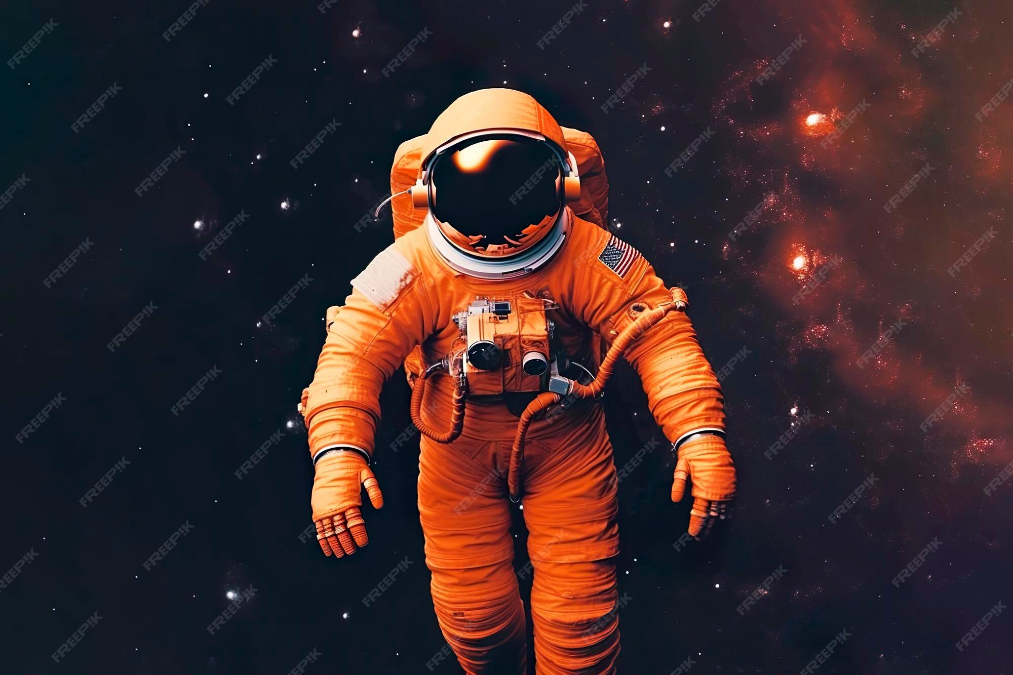 Premium AI Image | AI illustration of an astronaut drifting in space Premium AI Image | AI illustration of an astronaut drifting in space
