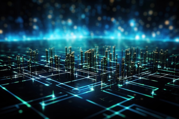 Premium Ai Image Ai Network Big Data Cloud Computing 3d Artificial