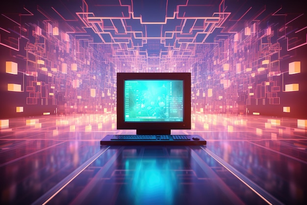 Premium Ai Image Ai Network Big Data Cloud Computing 3d Artificial