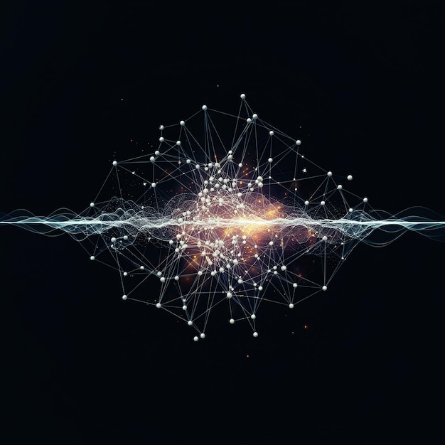 AI Neural Network Visualization | Premium AI-generated image AI Neural Network Visualization | Premium AI-generated image