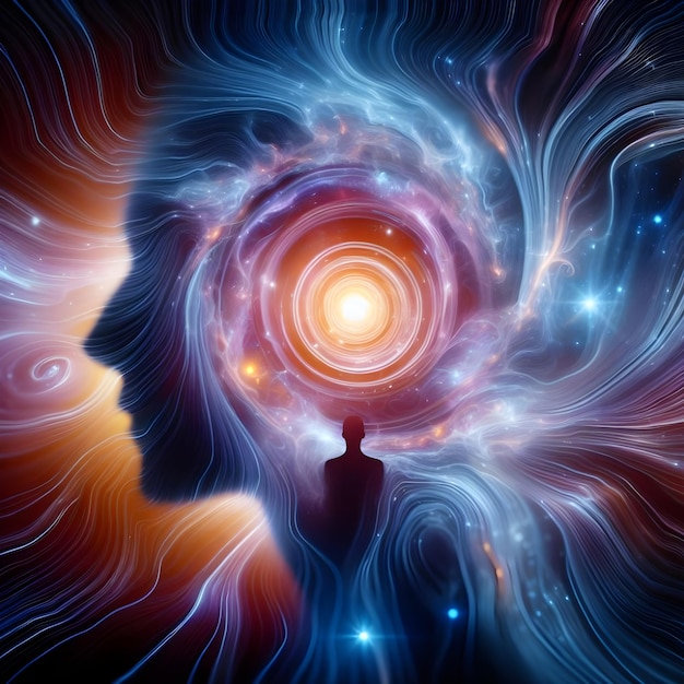 Premium AI Image | AI of a persons inner spiritual revealed through a ... Premium AI Image | AI of a persons inner spiritual revealed through a ...