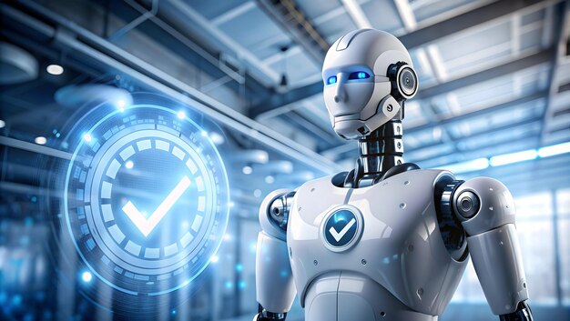 Ai Robot And Qa System Icons For Vector Designs Symbolizing Ai Integration In Qa Systems Perfect