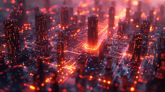 Premium Photo | AI System Managing Smart City Energy Grid Premium Photo | AI System Managing Smart City Energy Grid