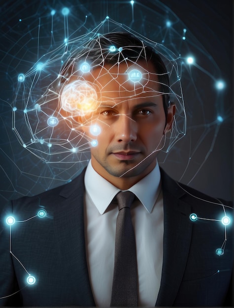 Premium Photo | Ai technology brain background digital transformation ... Premium Photo | Ai technology brain background digital transformation ...