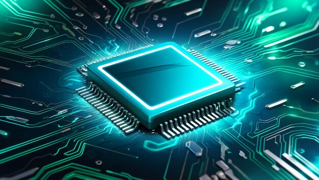 AI technology microchip background vector digital transformation ... AI technology microchip background vector digital transformation ...