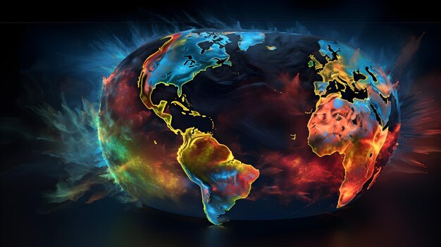 Premium Photo | AI technology optimizing climate modeling Premium Photo | AI technology optimizing climate modeling