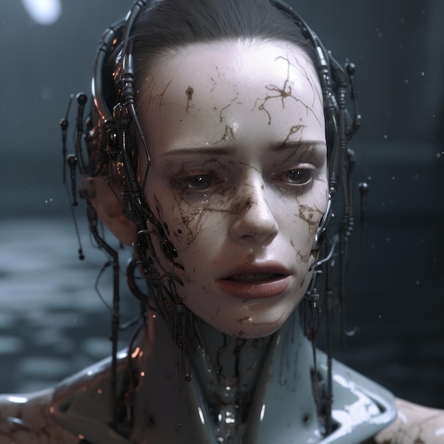 Premium AI Image | AI woman Premium AI Image | AI woman