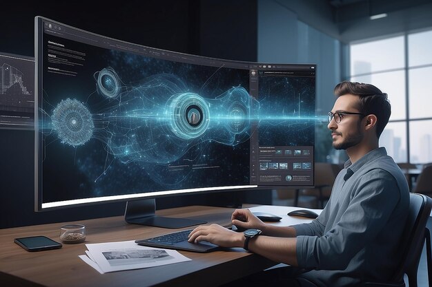 Premium Photo | AIDriven Dynamic Content Rendering Premium Photo | AIDriven Dynamic Content Rendering