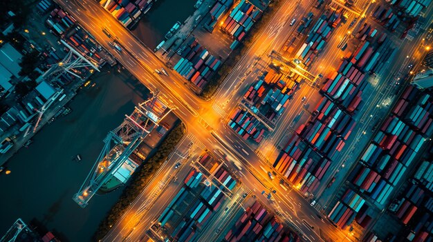 Premium Photo | AIEnhanced Logistics Orchestrating Efficiency with ... Premium Photo | AIEnhanced Logistics Orchestrating Efficiency with ...